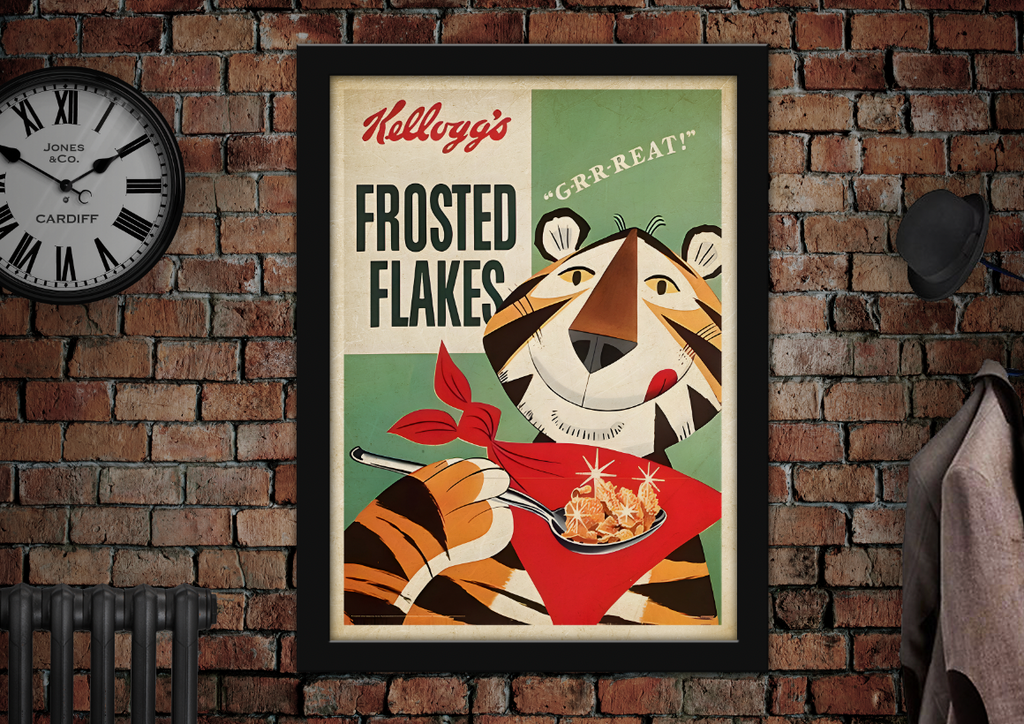 Home › Kelloggs Frosted Corn Flakes Frosties Vintage Style Food ...