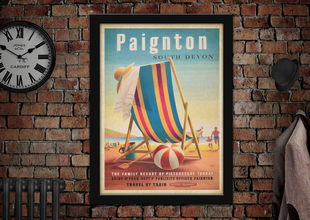 Home › Paignton Devon Vintage British Railway Poster