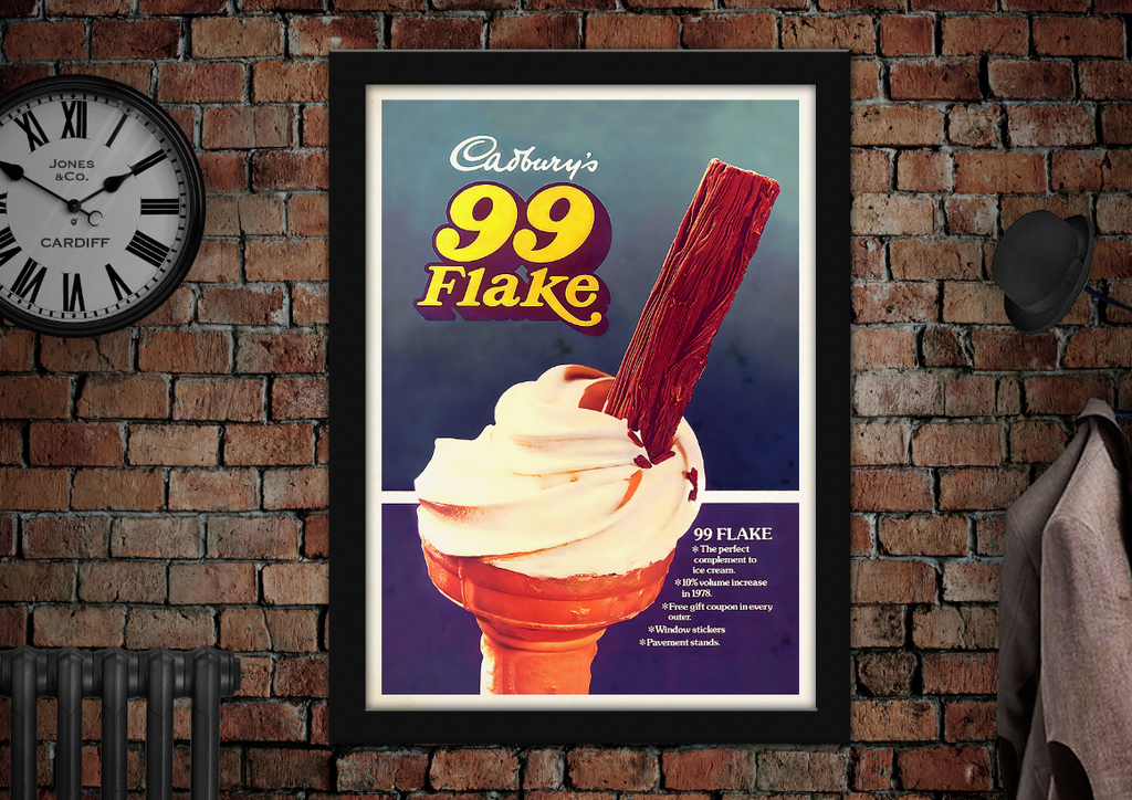 Home › Cadburys 99 Flake Advertising Poster